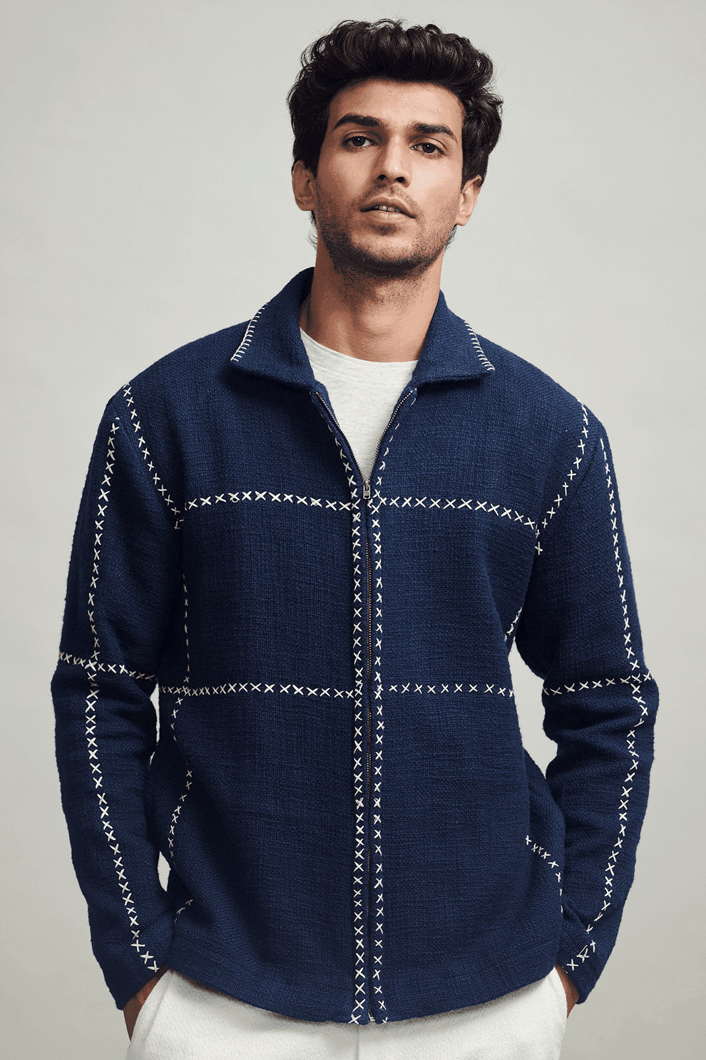 Dash and Dot - CROSS STITCH JACKET | Online Store – dash and dot